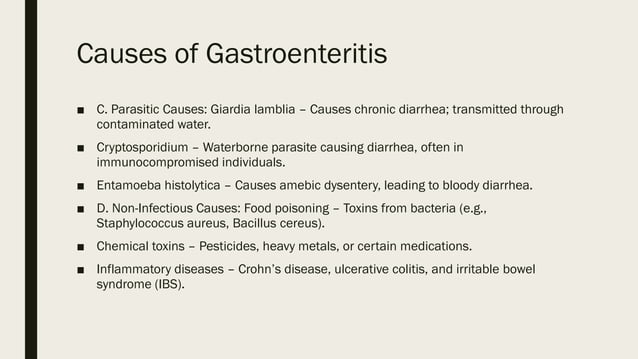 Gastroenteritis, Etiology, Transmission, pathophysiology, diagnosis and ...