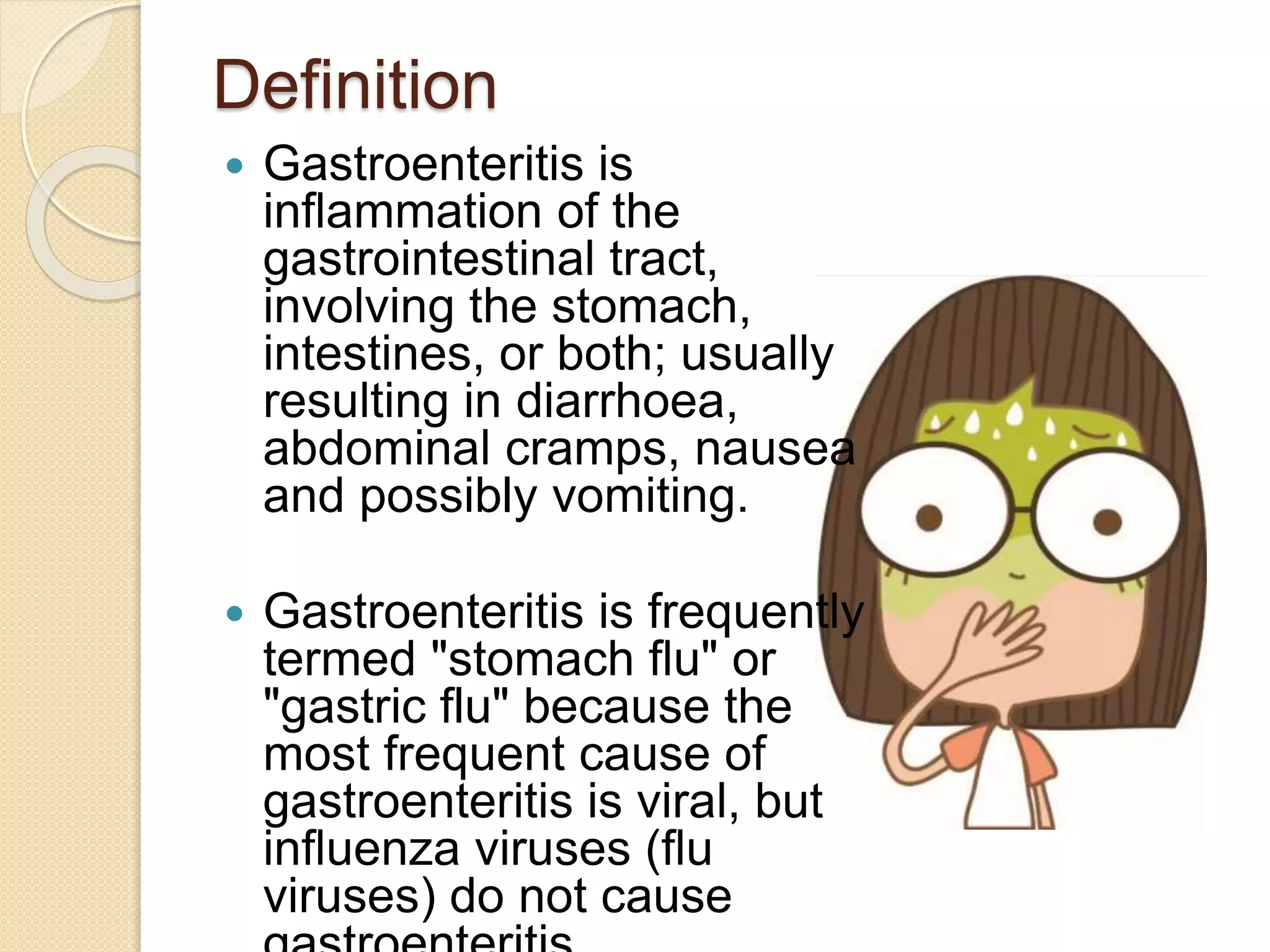 Gastroenteritis - Pharmacotherapy | PPTX