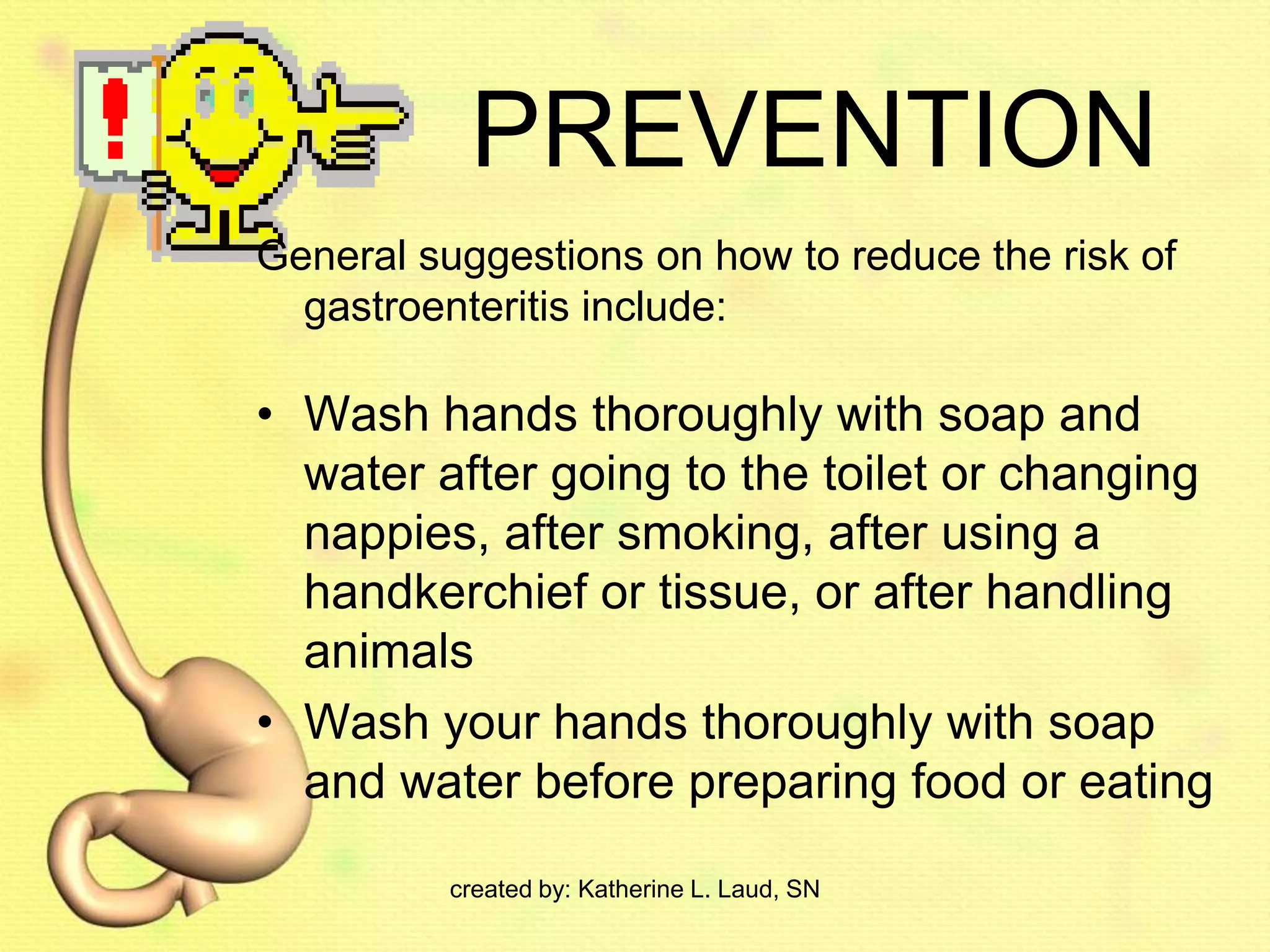 Gastroenteritis ppt | PPTX