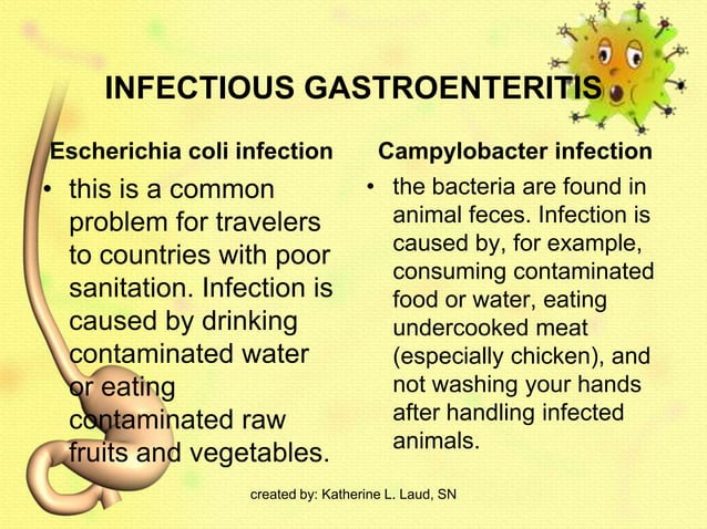 Gastroenteritis ppt | PPTX | Digestive Disorders | Diseases and Conditions