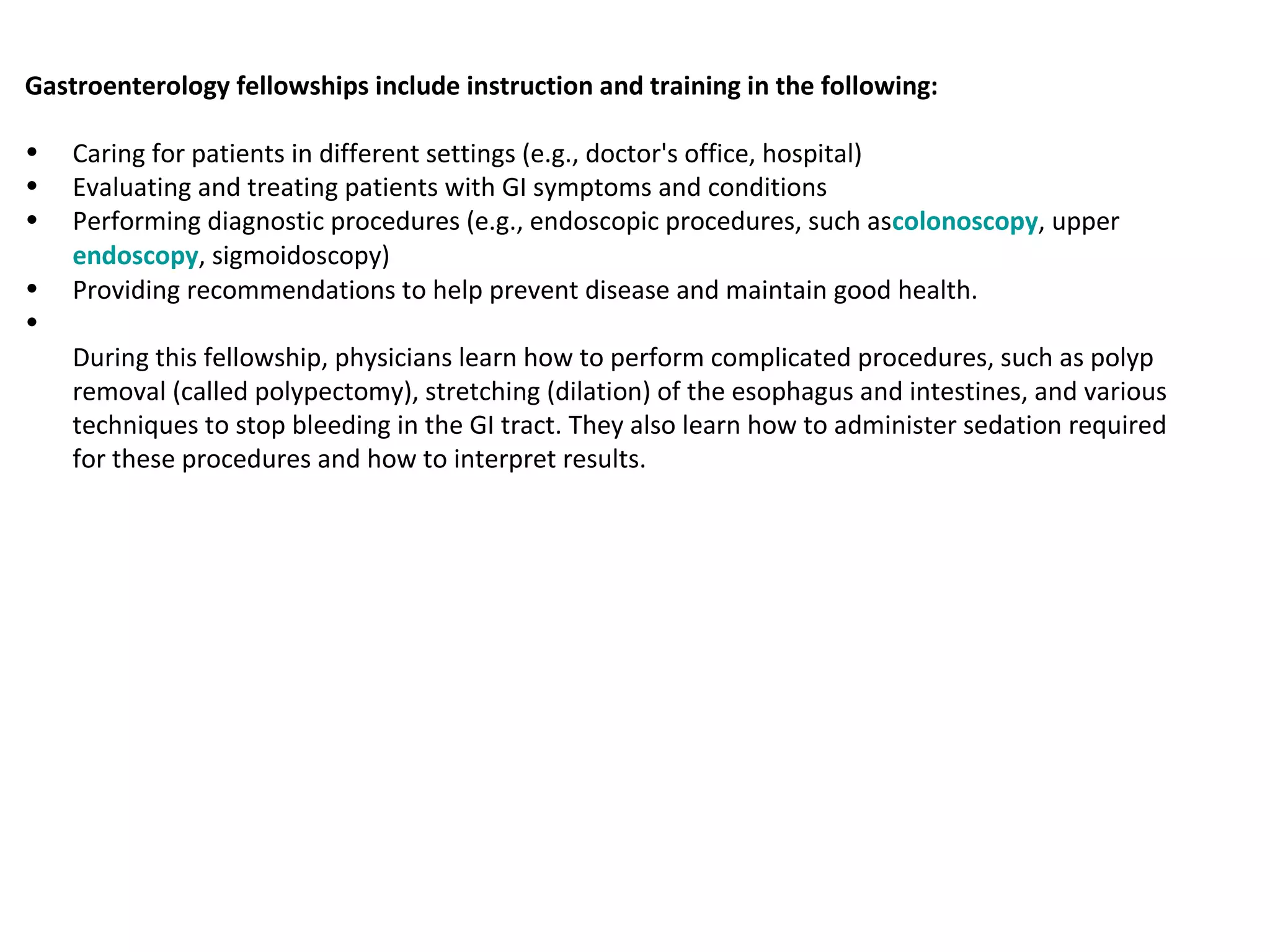 Gastroenterology | PPT