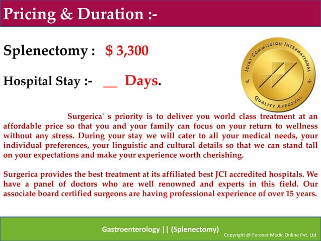 Gastroenterology ( splenectomy) | PPT