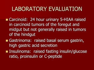 Gastroenteropancreatic neuroendocrine tumors h | PPT