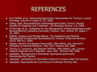Gastroenteropancreatic neuroendocrine tumors h | PPT