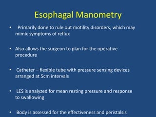 Gastro esophageal reflux disease | PPTX