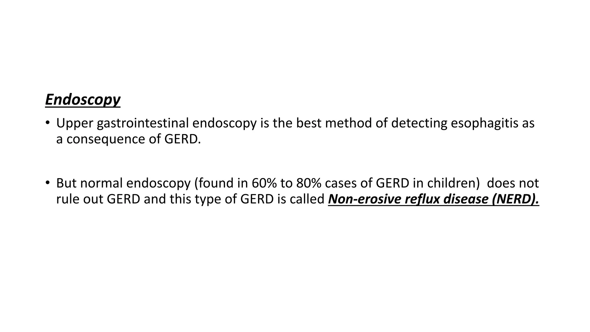 Gastroesophageal reflux disease pediatrics | PPTX