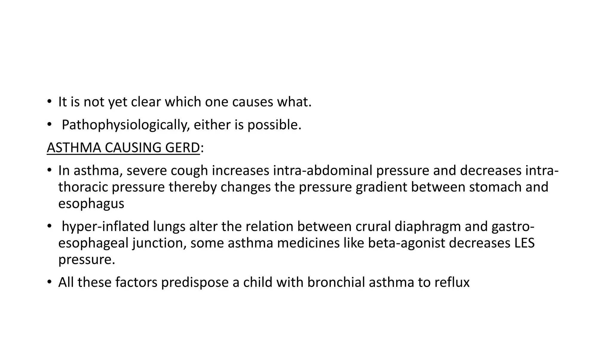 Gastroesophageal reflux disease pediatrics | PPTX