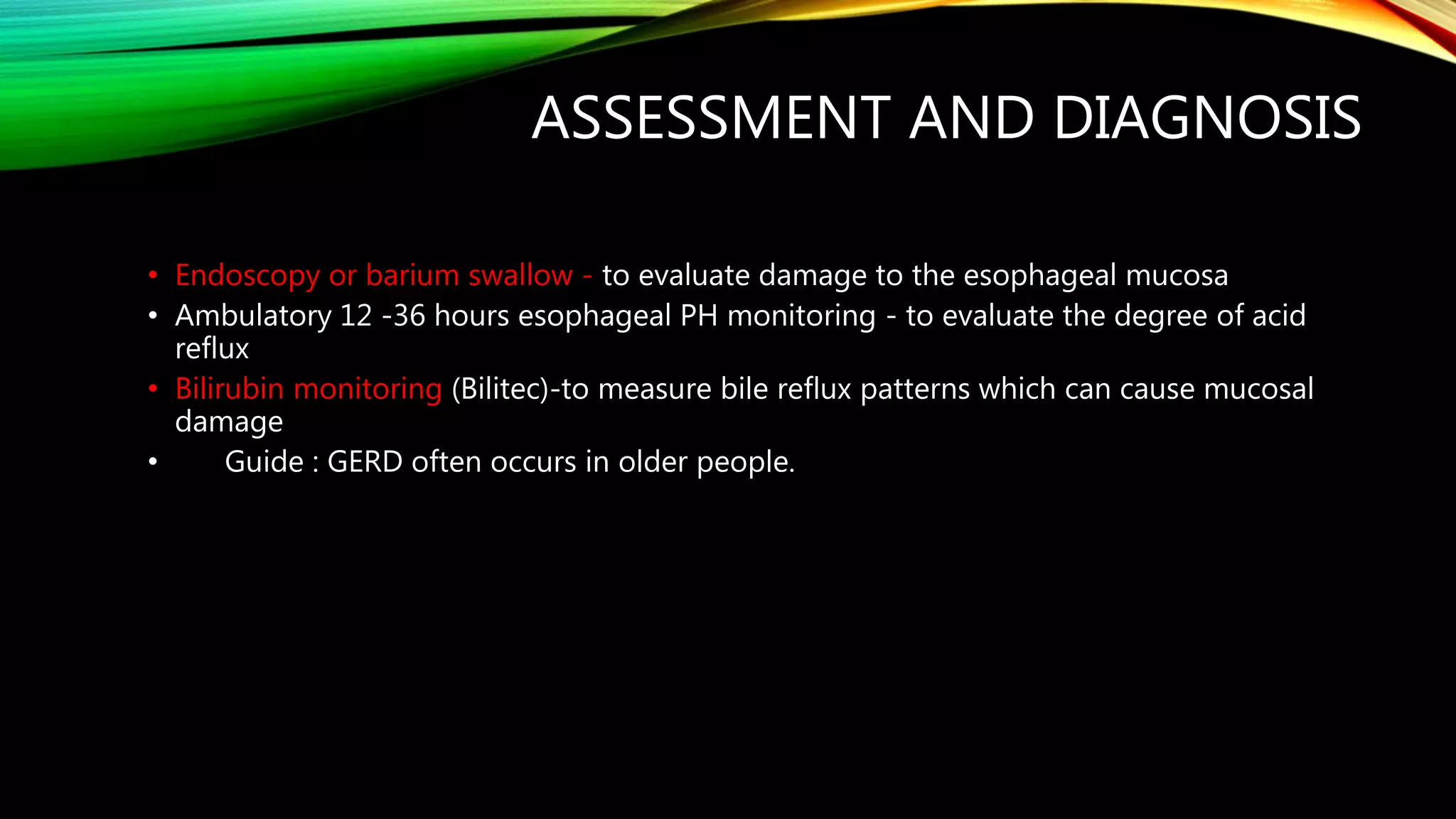 Gastroesophageal reflux disease | PPTX