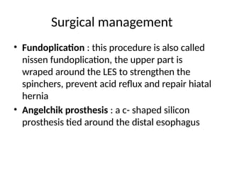 Gastroesophageal reflux disease and itsnursingmanagement .pptx