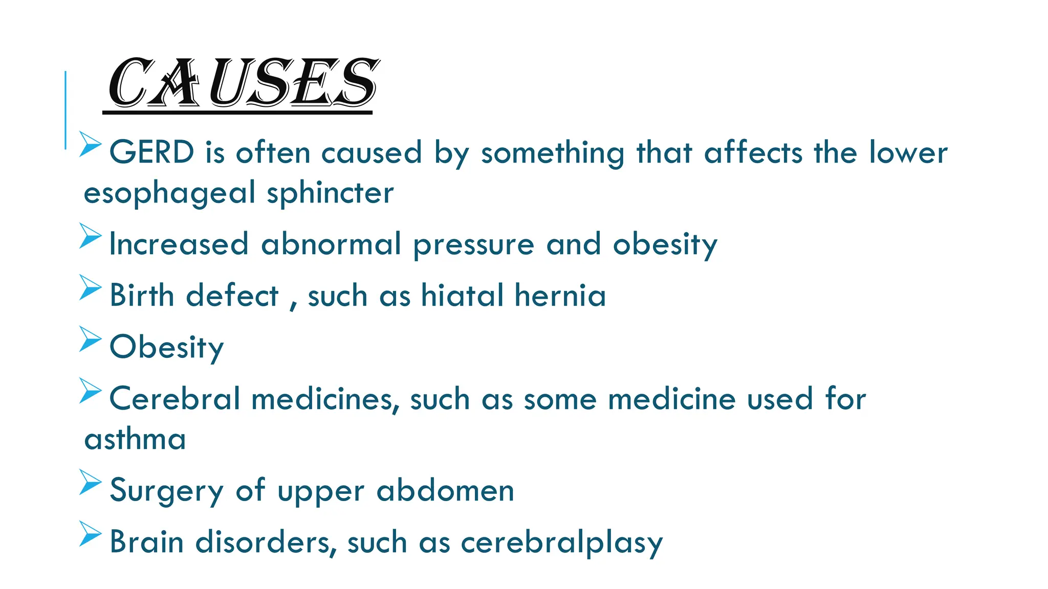 GASTROESOPHAGEAL REFLUX DISEASE) presentation | PPTX