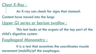 GASTROESOPHAGEAL REFLUX DISEASE) presentation | PPTX