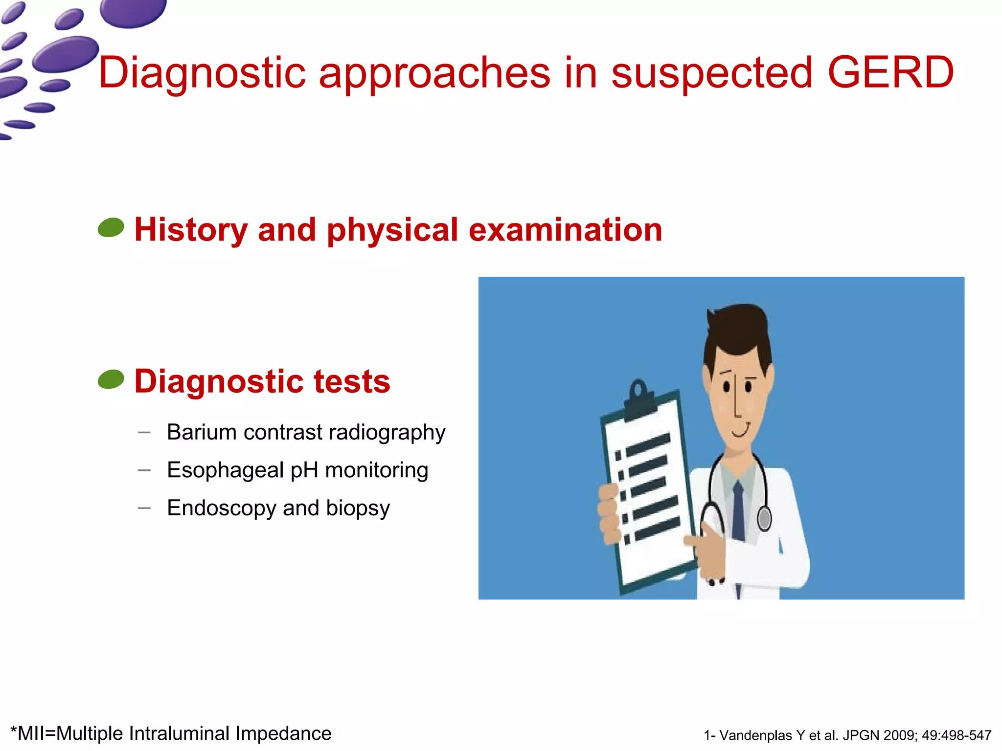 Gastro Esophageal Reflux Disease (GERD) in children | PPT