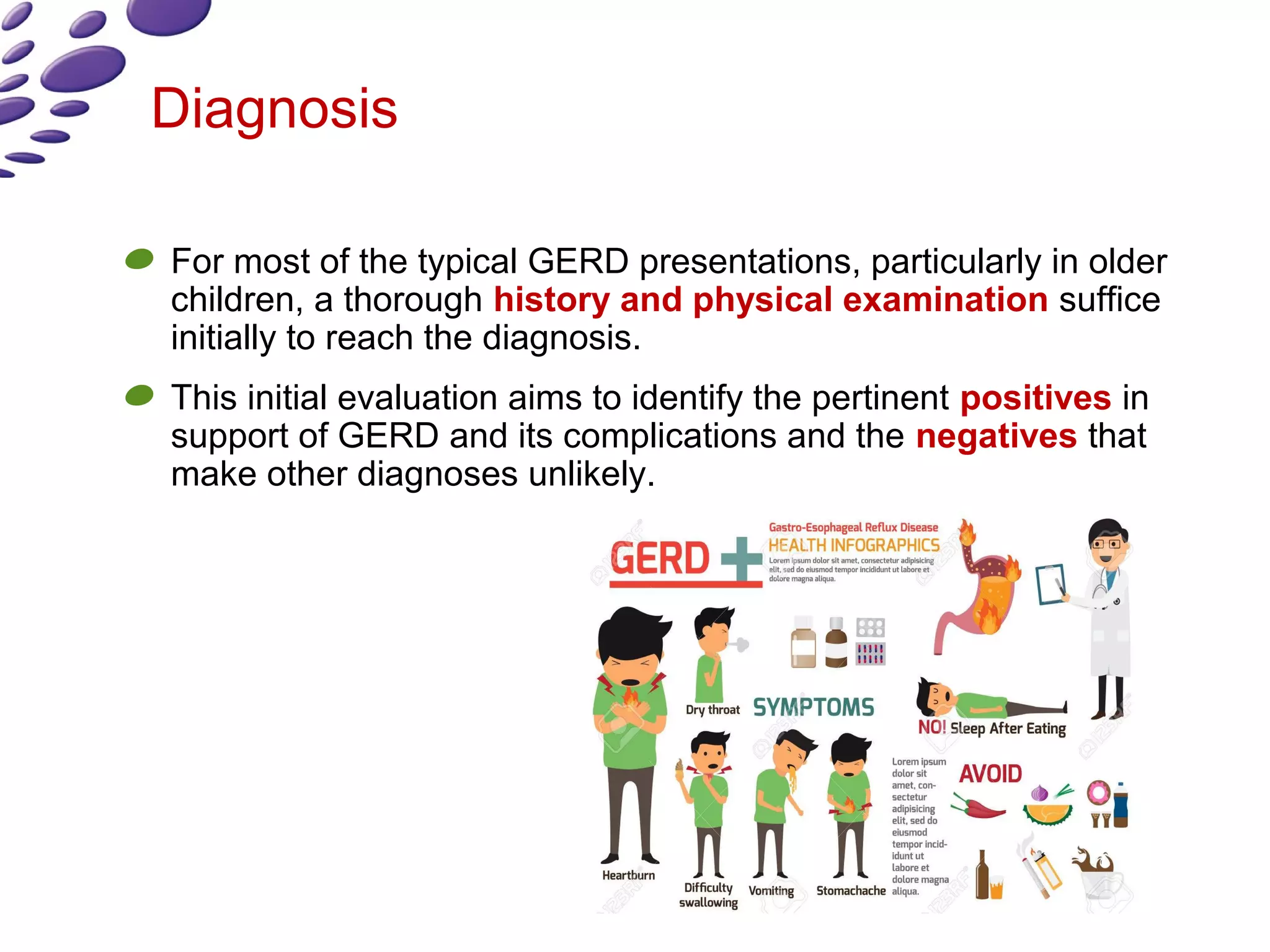 Gastro Esophageal Reflux Disease (GERD) in children | PPT