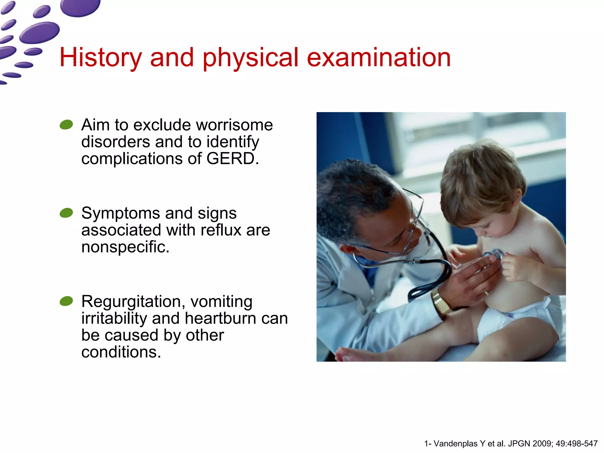 Gastro Esophageal Reflux Disease (GERD) in children | PPT