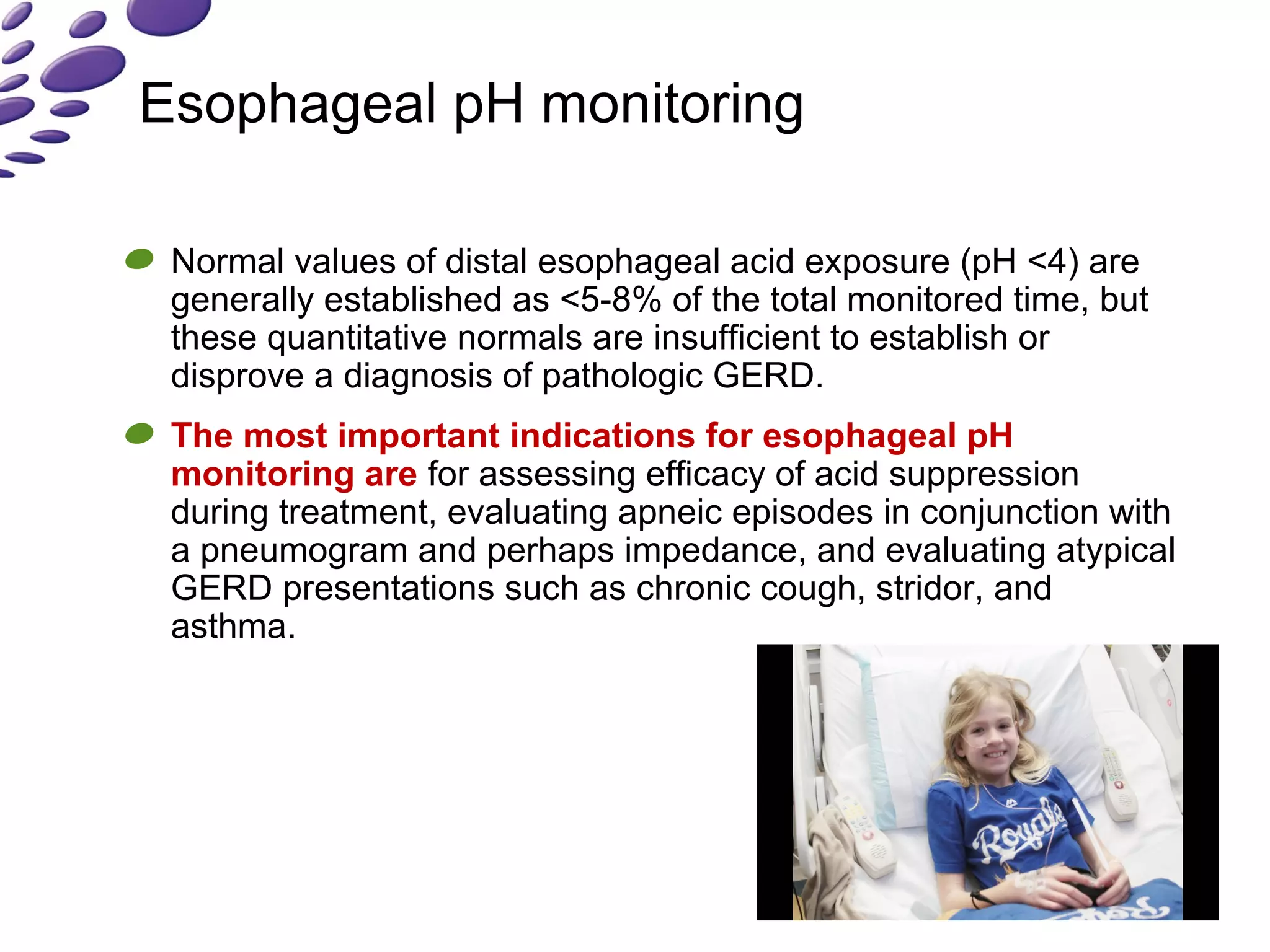 Gastro Esophageal Reflux Disease (GERD) in children | PPT