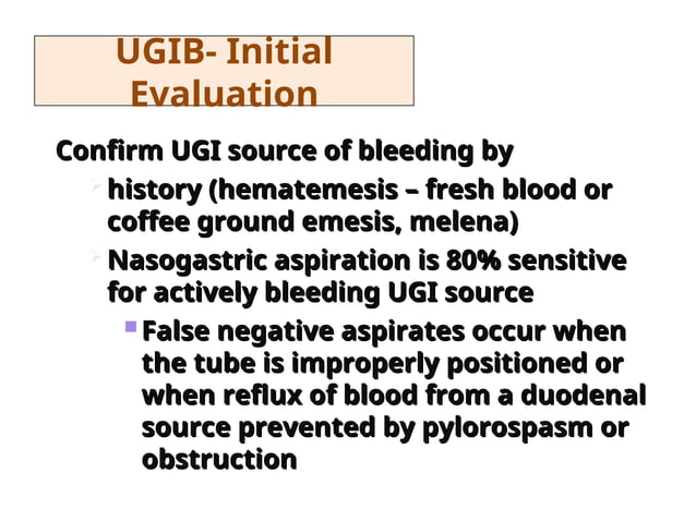 Fundamentals of GASTROINTESTINAL-BLEEDING.ppt