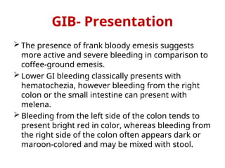 Fundamentals of GASTROINTESTINAL-BLEEDING.ppt