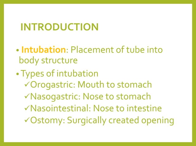 Gastrointestinal-Intubation-1.pptx | Lung and Respiratory Health ...