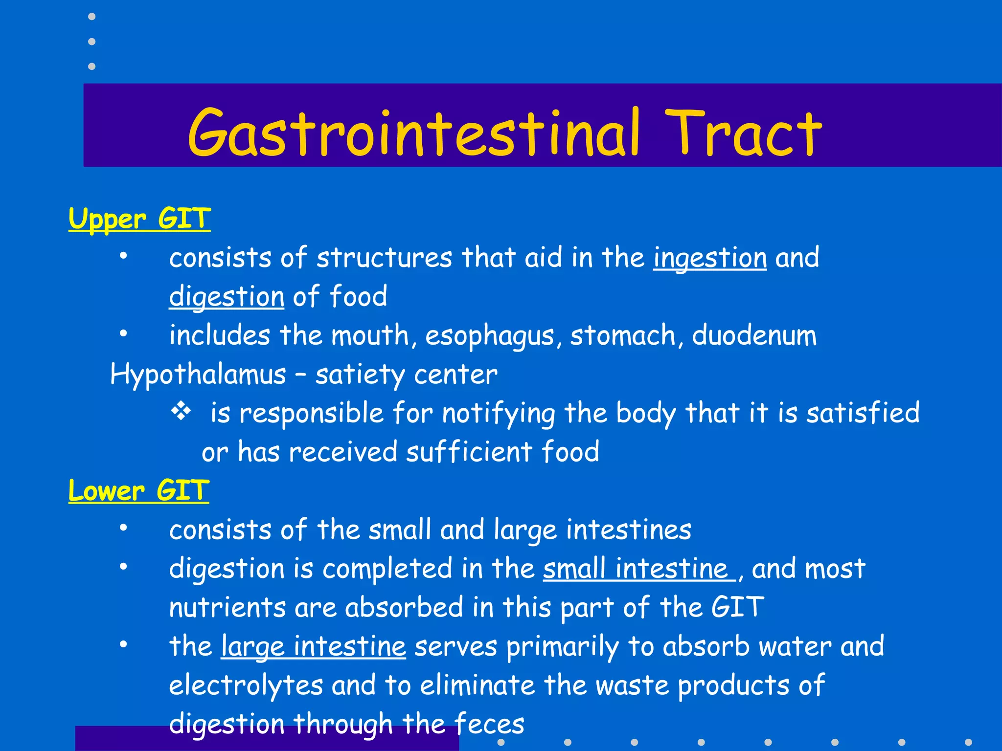 Gastrointestinal System Disorders | PPT