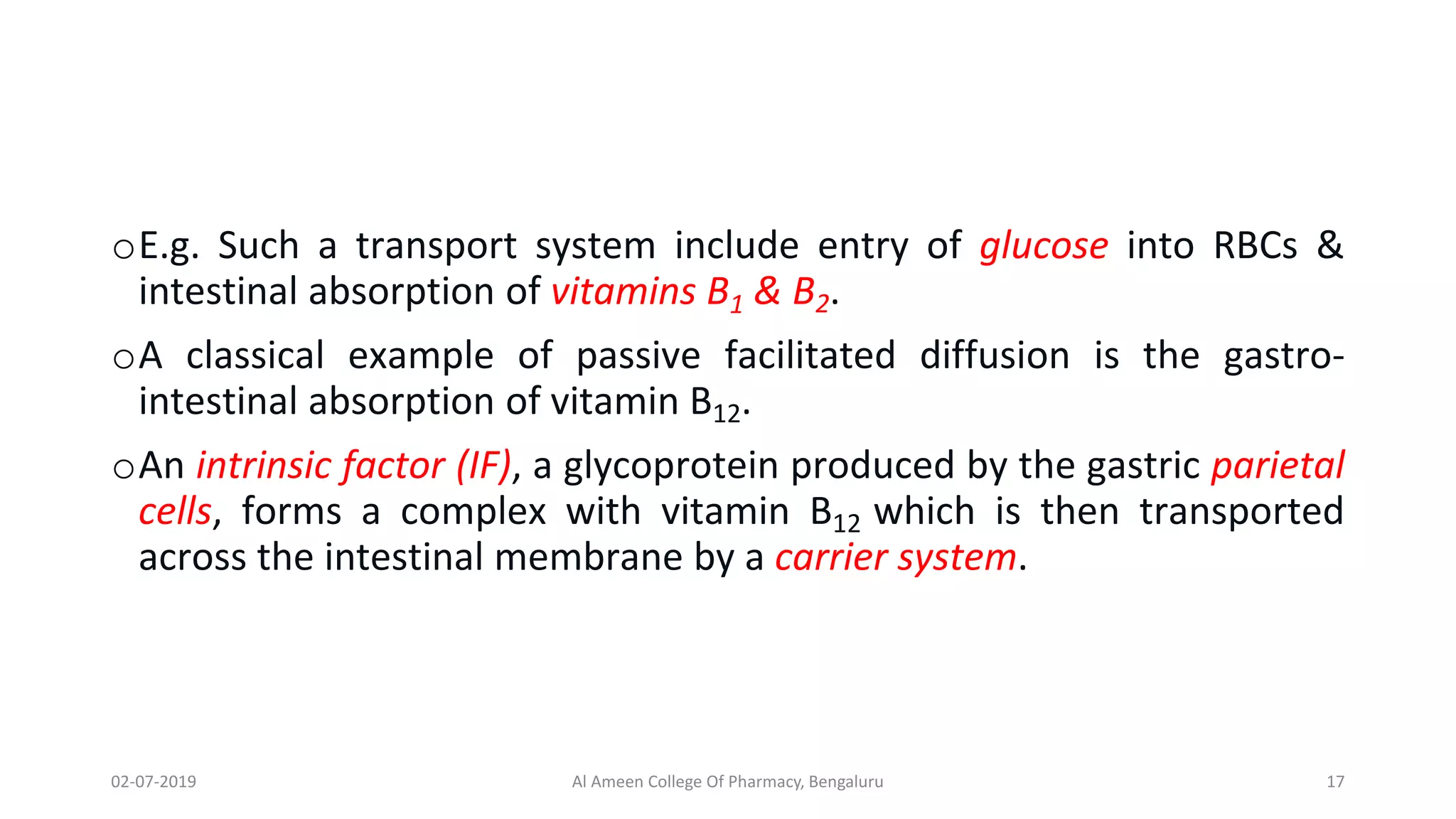 Gastrointestinal absorption of drugs | PPTX