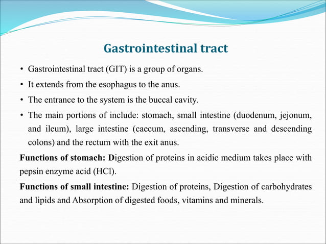 Gastrointestinal agents | PPT