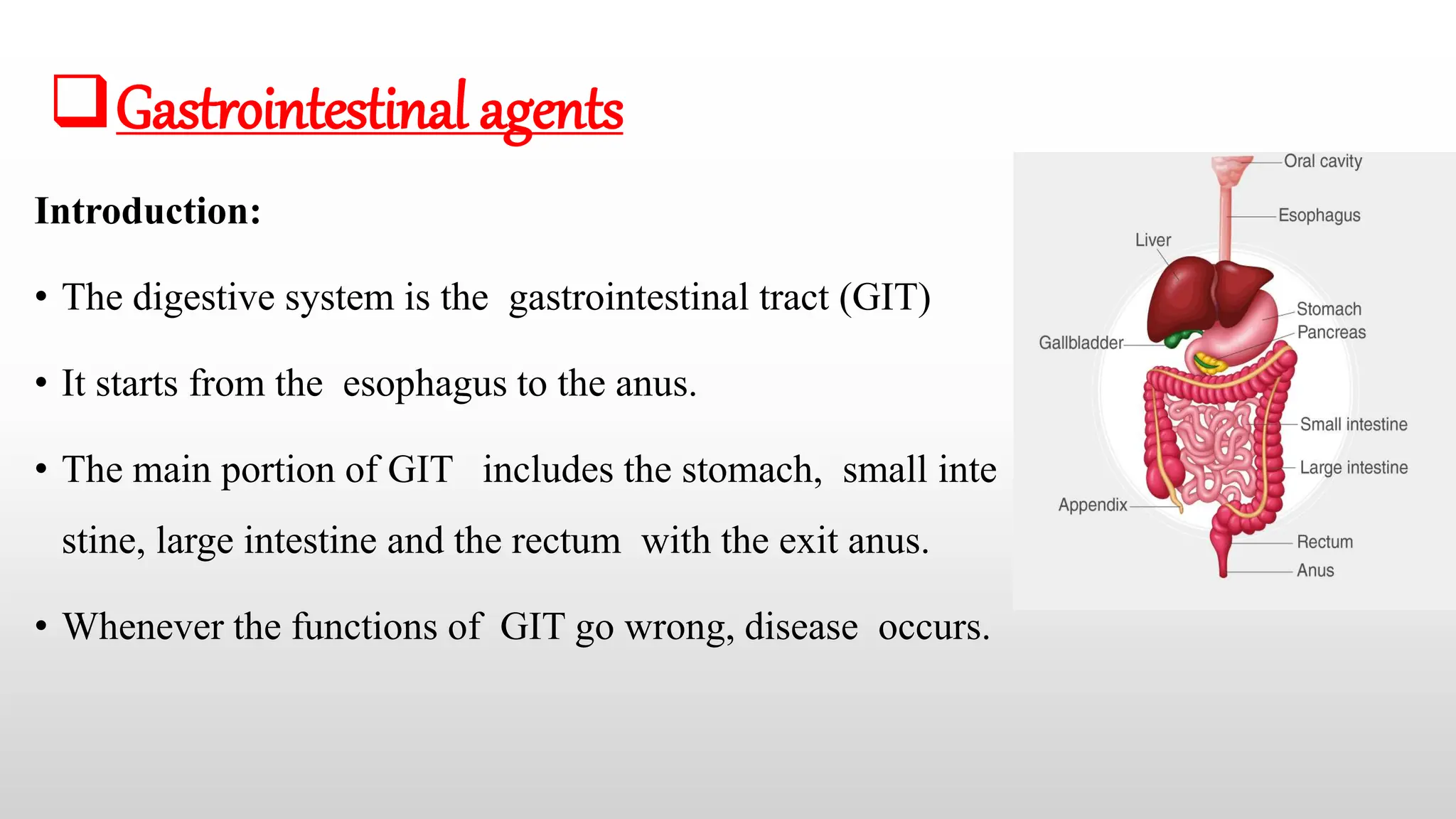 Gastrointestinal agents.Pharmaceutical Inorganic chemistry UNIT-III ...