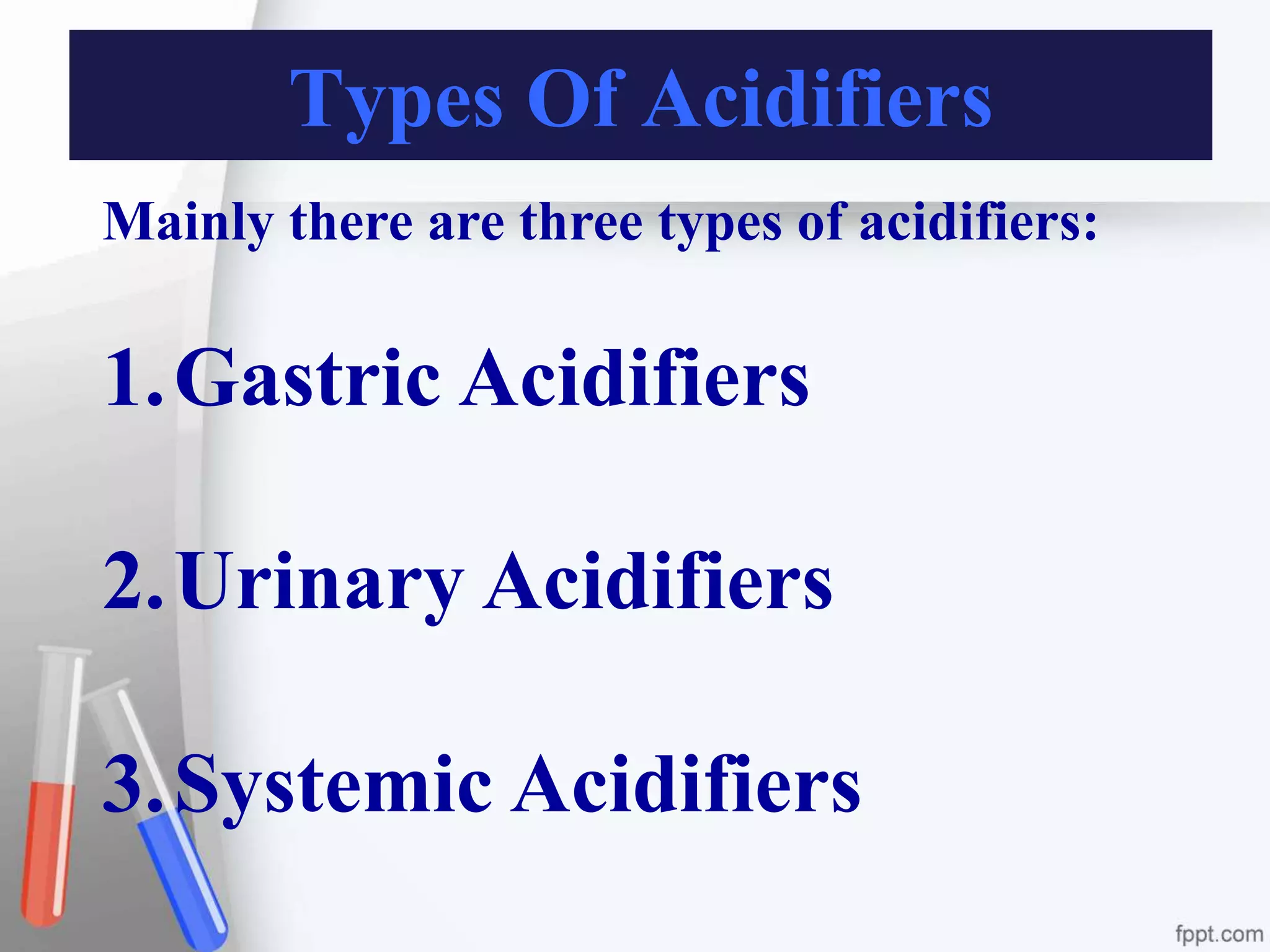 Gastrointestinal agents _ Acidifiers.ppt