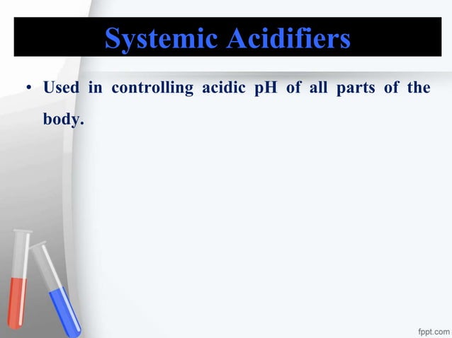Gastrointestinal agents _ Acidifiers.ppt