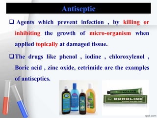 Gastrointestinal agents _ Antimicrobial.ppt