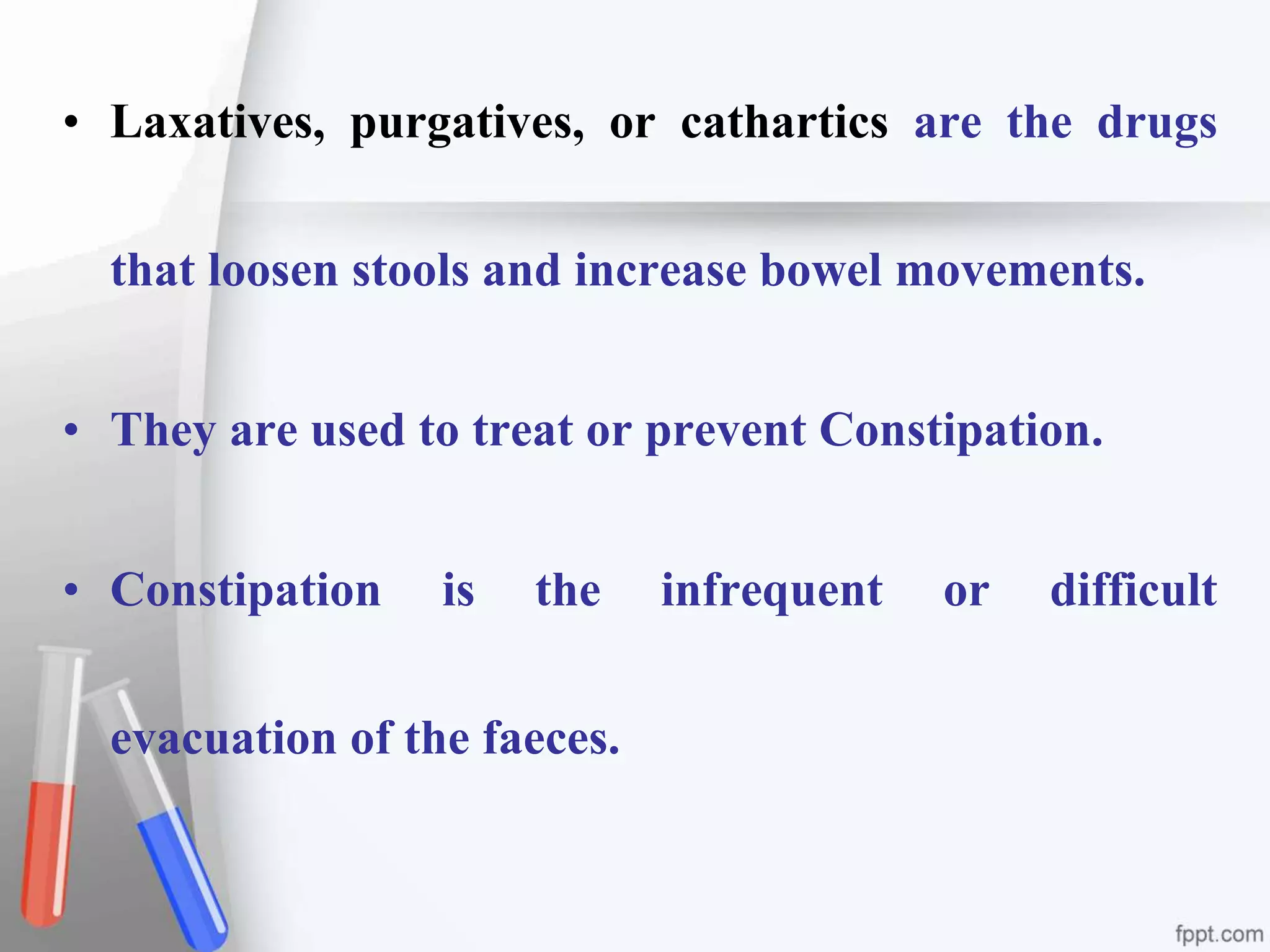 Gastrointestinal agents _ Cathartics.ppt