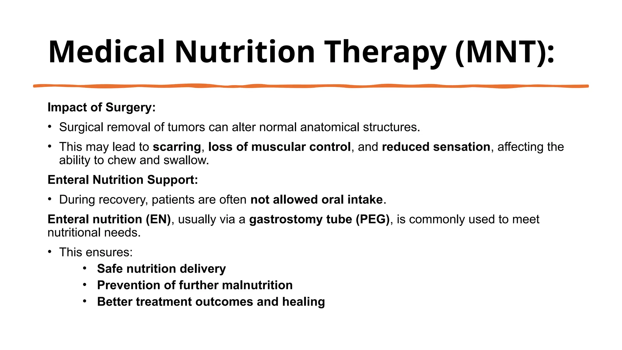 Medical Nutrition therapy for Upper Gastrointestinal Tract Disorders | PPTX