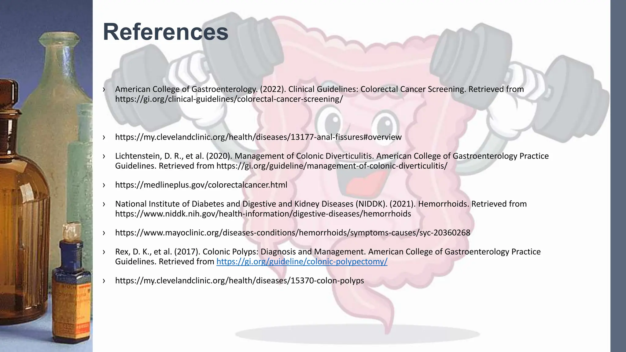 Gastrointestinal Disorders. Ischemic colitis, colon polyps, colorectal ...