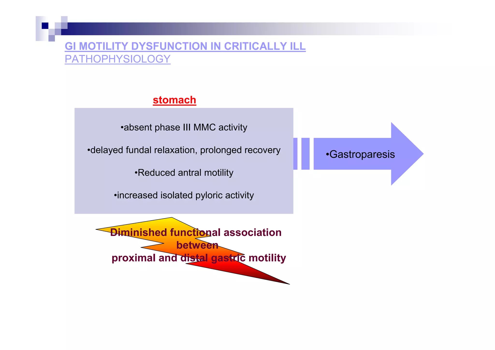 Gastrointestinal motility disorders in critically ill patients | PDF