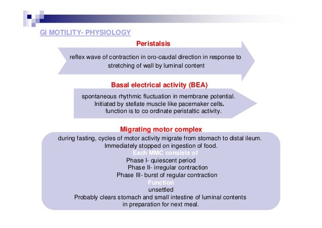 Gastrointestinal motility disorders in critically ill patients