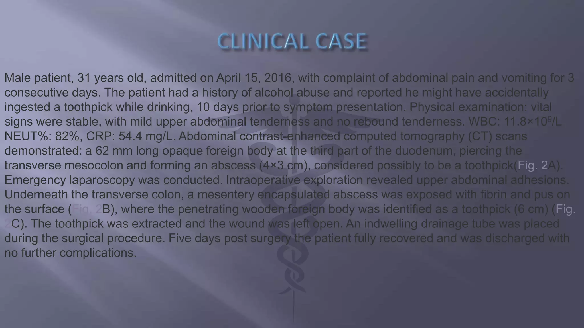 Gastro intestinal perforation | PPTX