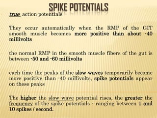 Gastrointestinal physiology | PPTX