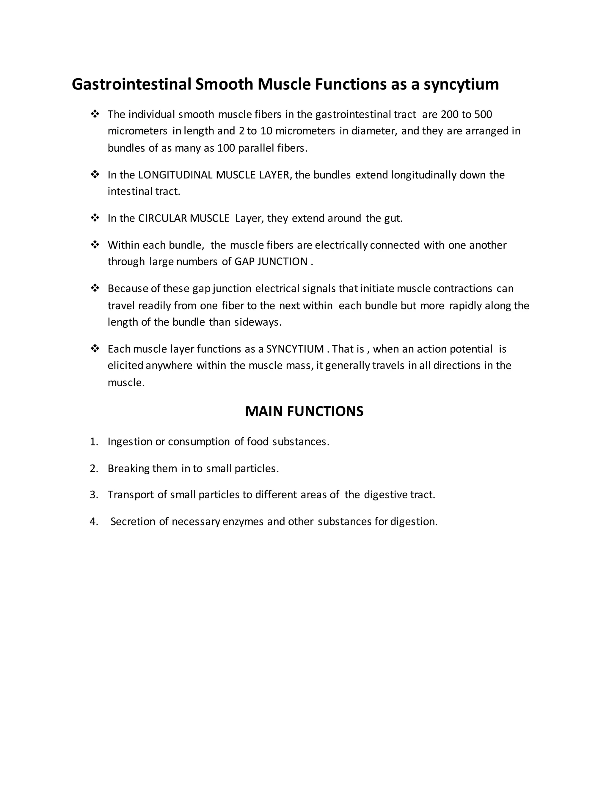 GASTROINTESTINAL PHYSIOLOGY (The Guyton and Hall Physiology) | DOCX