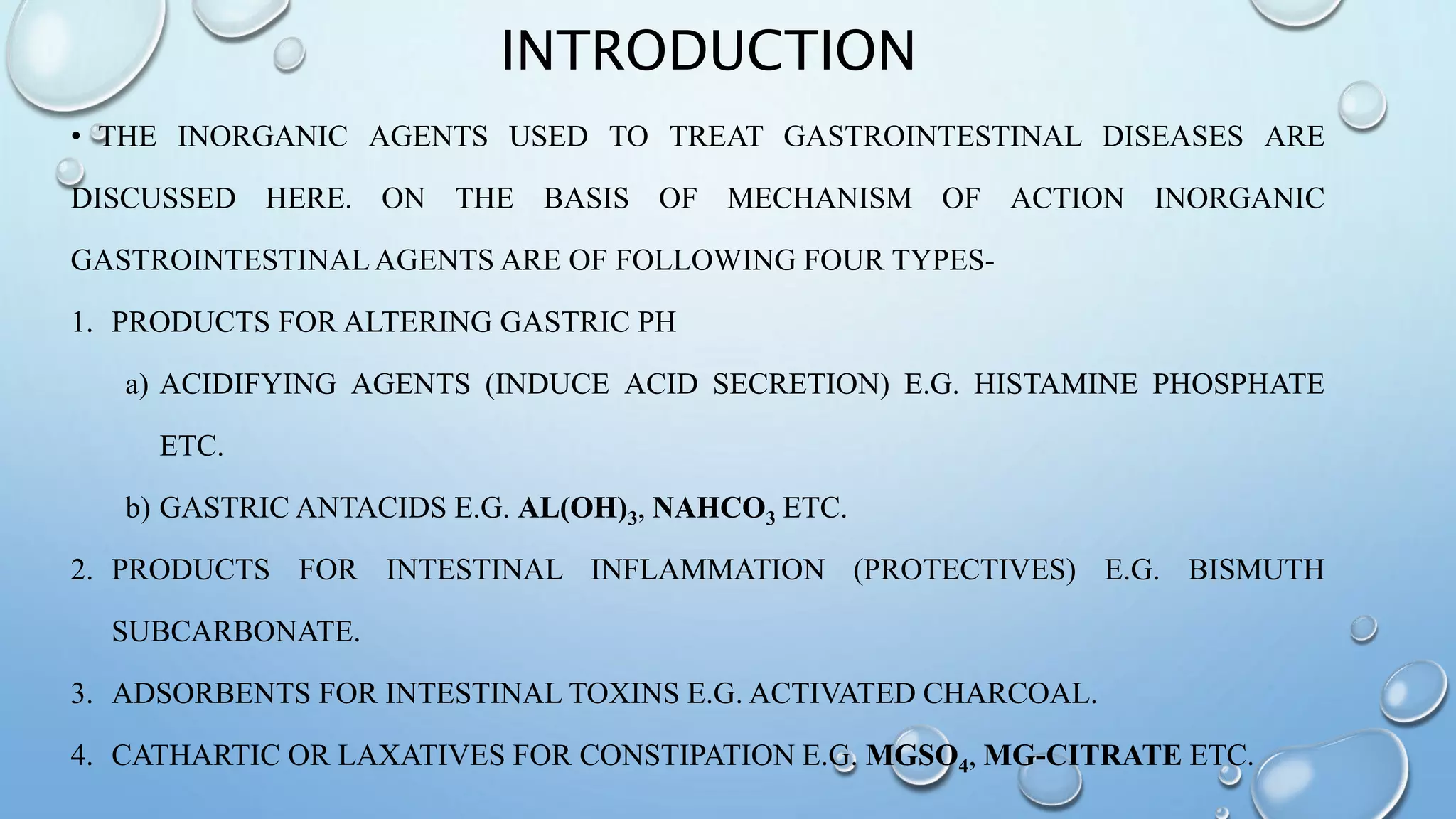Gastrointestinal products class 1.pptx