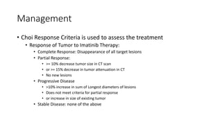 Gastrointestinal stromal tumors | PPTX
