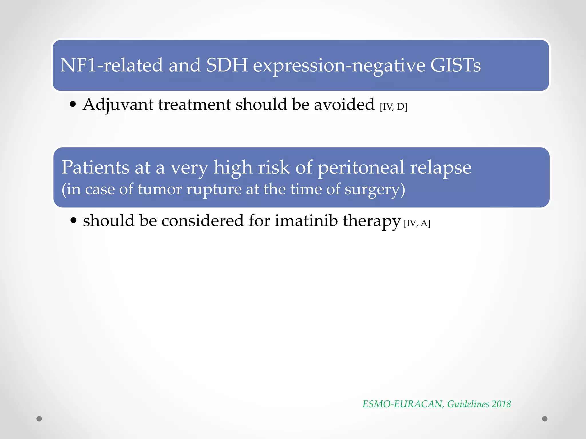 Gastrointestinal Stromal Tumour Gist D1 Pptx