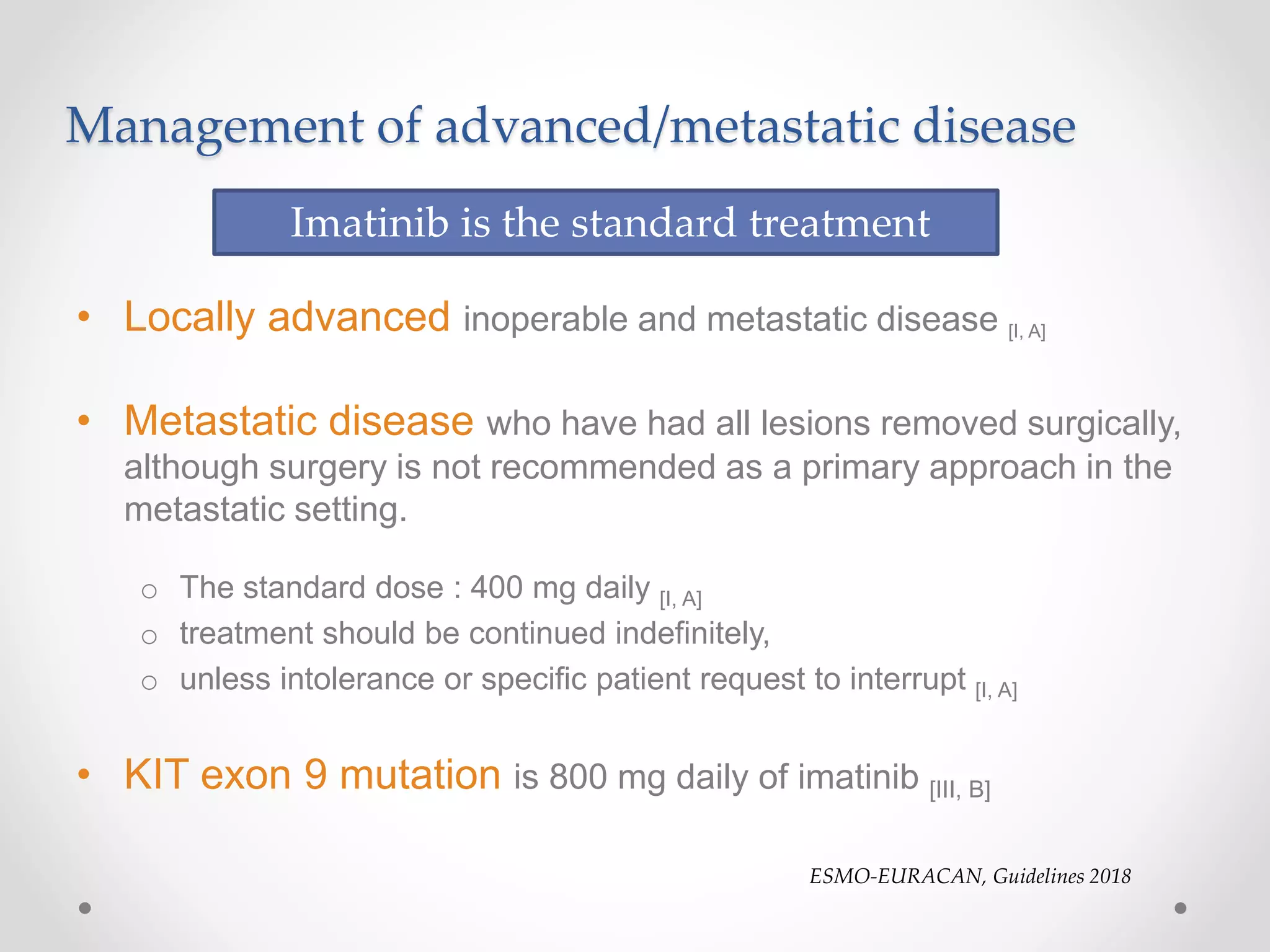 Gastrointestinal Stromal Tumour Gist D1 Pptx Digestive Disorders Diseases And Conditions