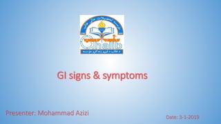 Gastrointestinal symptoms (2) | PDF