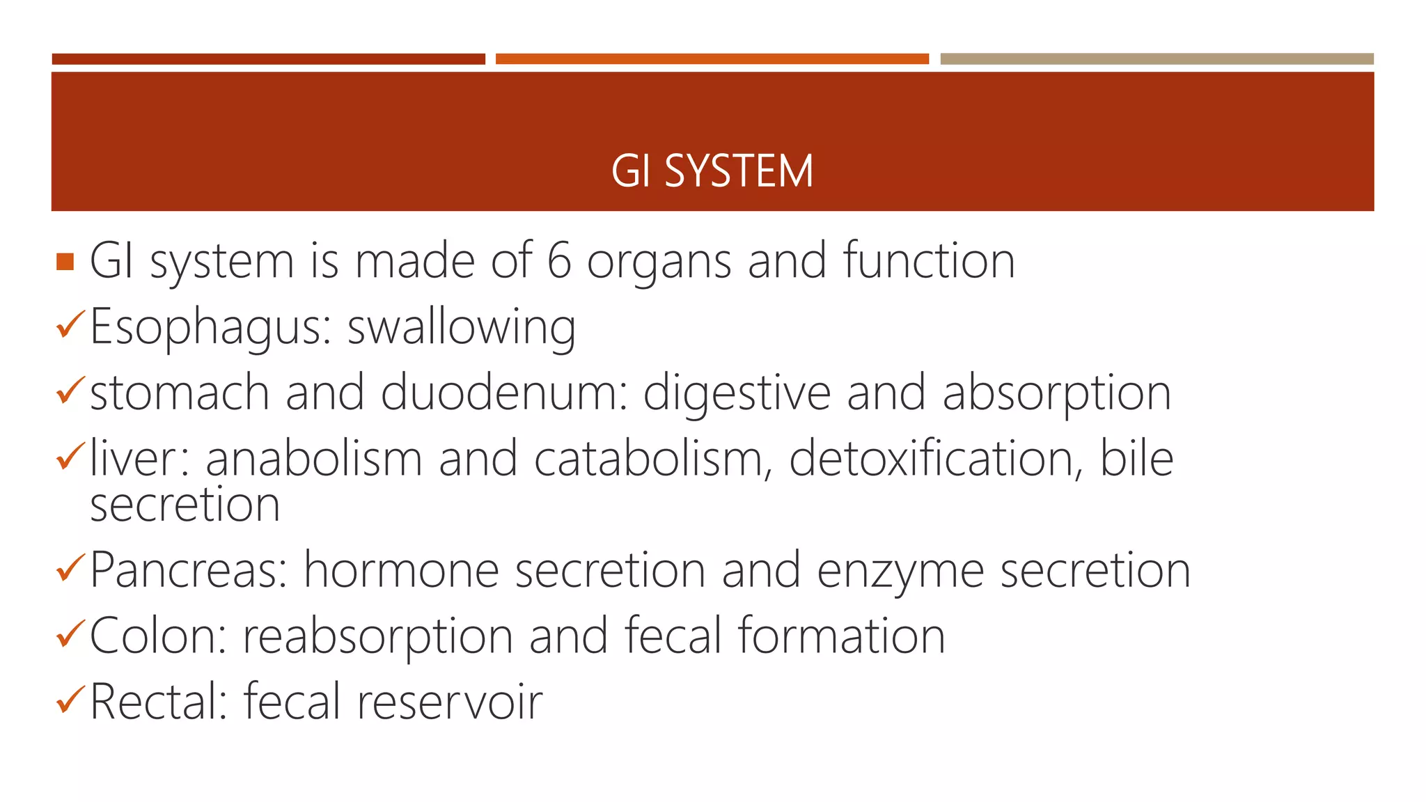 Gastrointestinal signs and symptoms | PPTX