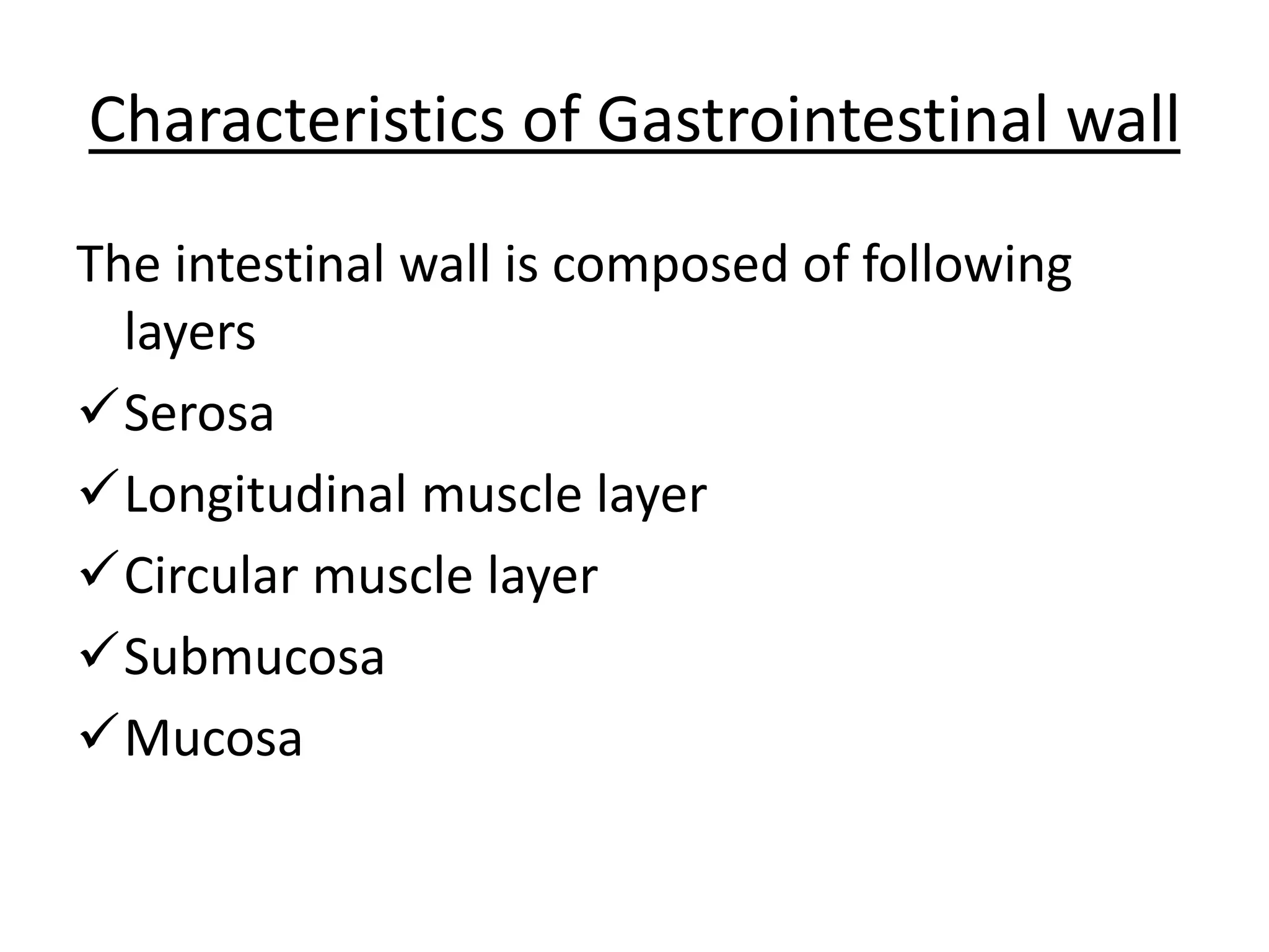 Gastrointestinal system | PPTX