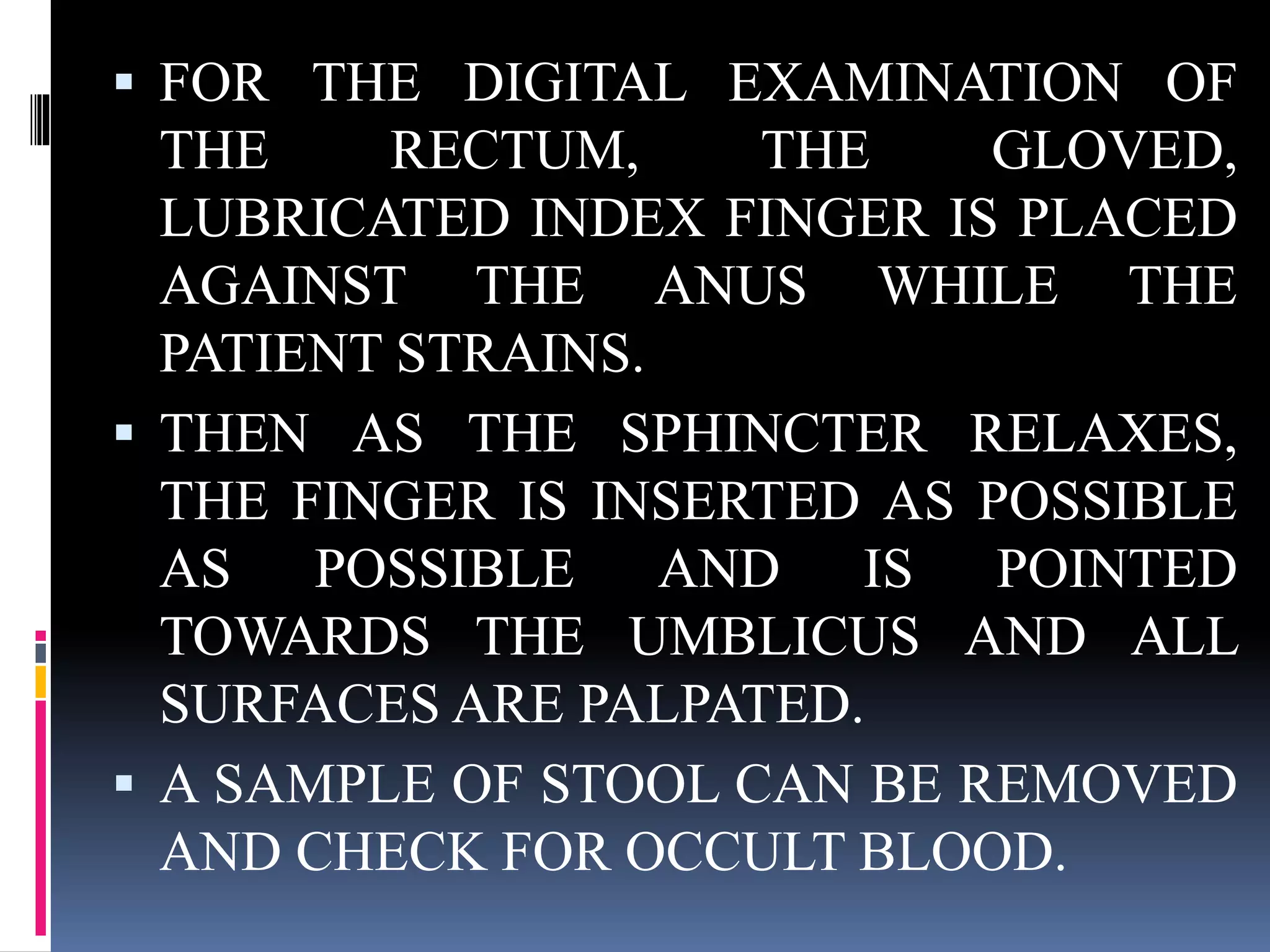 Gastro intestinal system assessment | PPTX