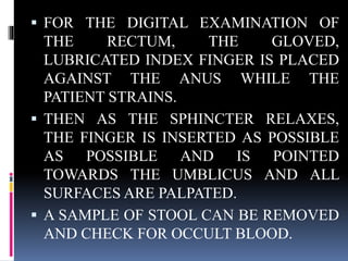 Gastro intestinal system assessment | PPTX