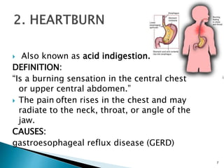 GASTROINTESTINAL SYSTEM (GIS) DISORDERS | PPTX