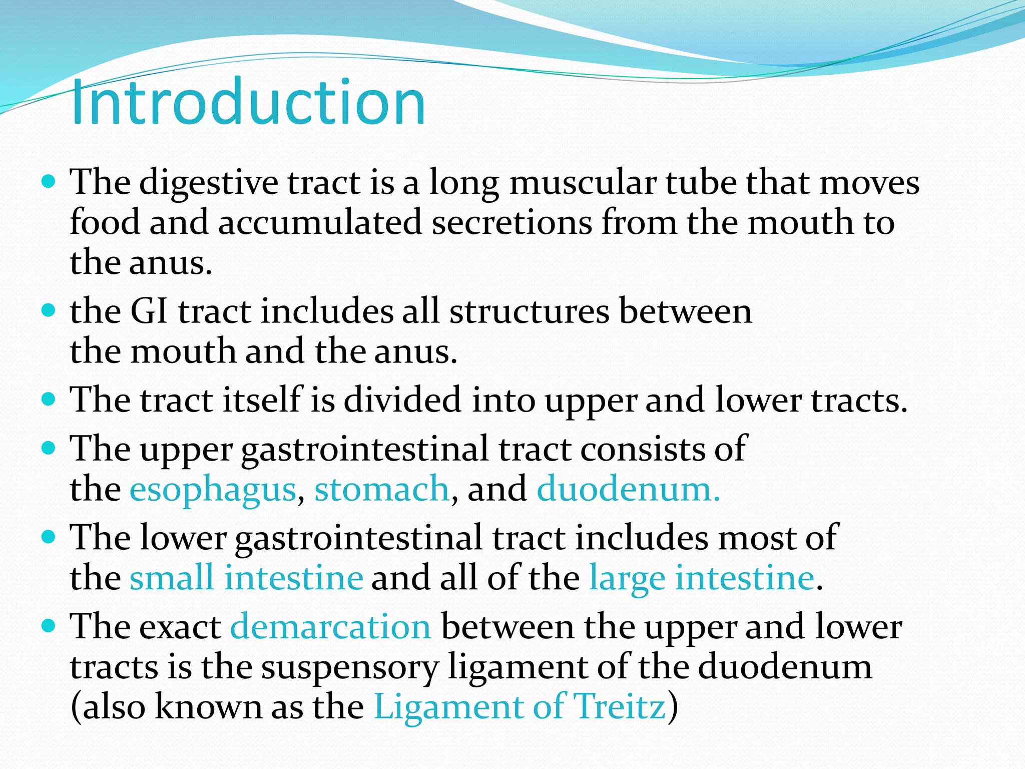 Gastrointestinal Tract Disorder | PPTX