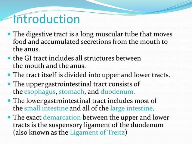 Gastrointestinal Tract Disorder | PPTX