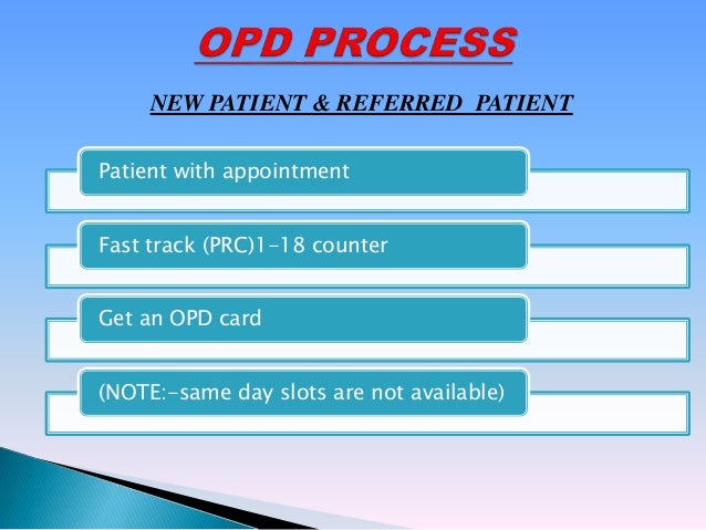 Gastroenterology opd